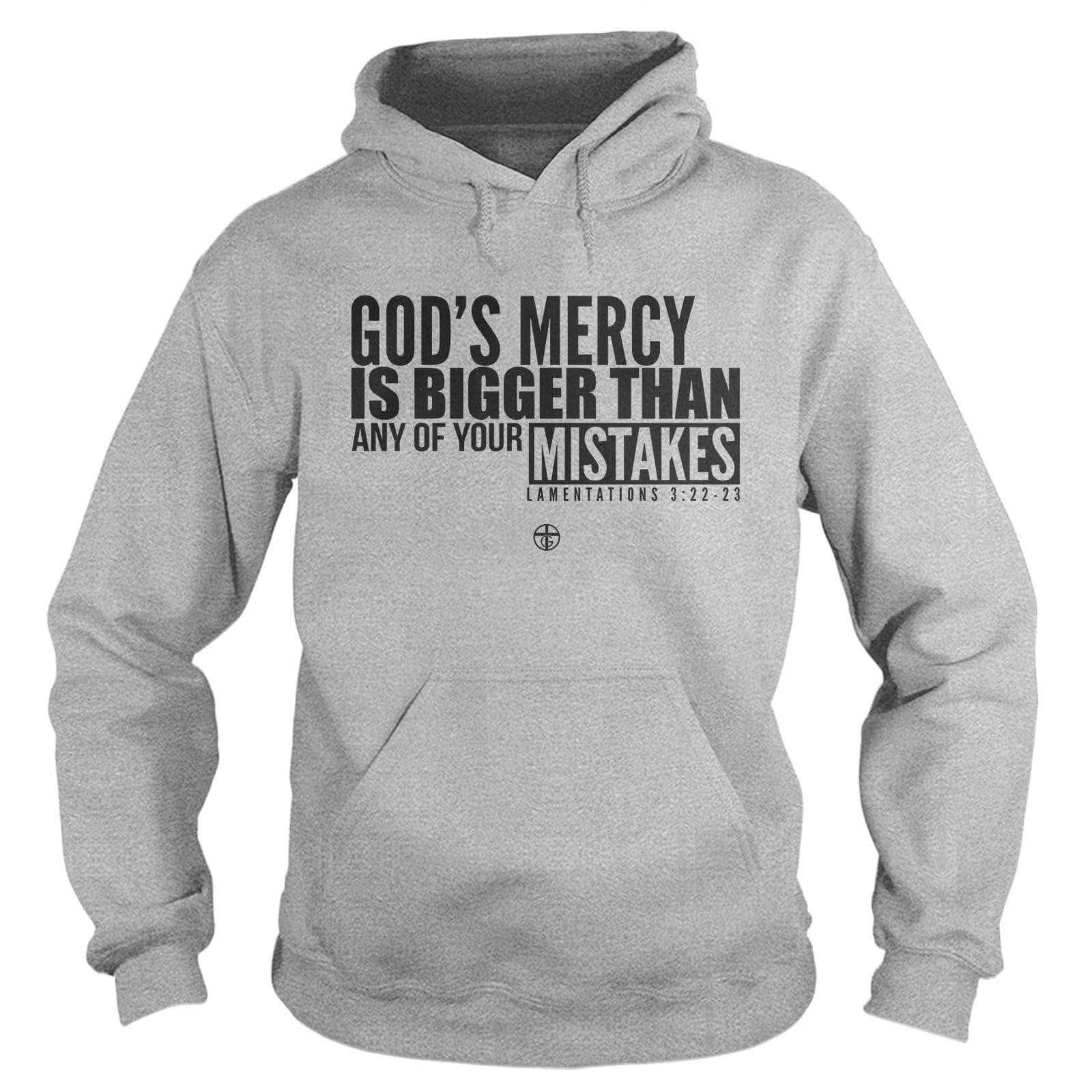 Buy God's Mercy is Bigger Hoodie Online