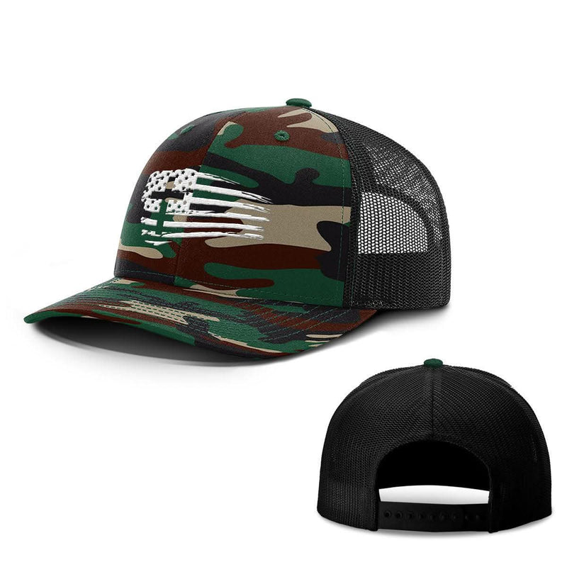 Buy Tattered Flag Cross Hats Online