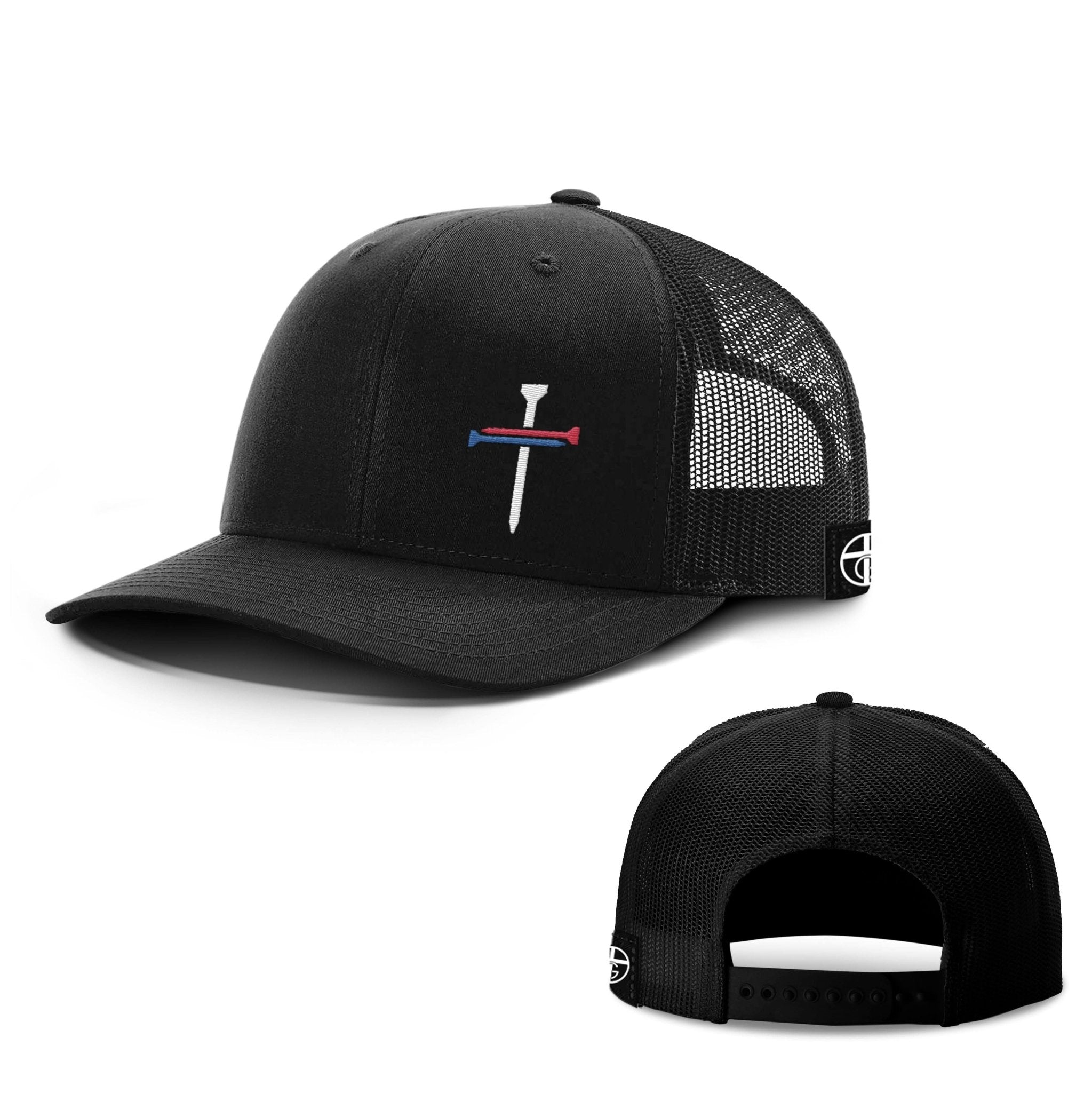 Buy USA Nail Cross Lower Left Hats Online