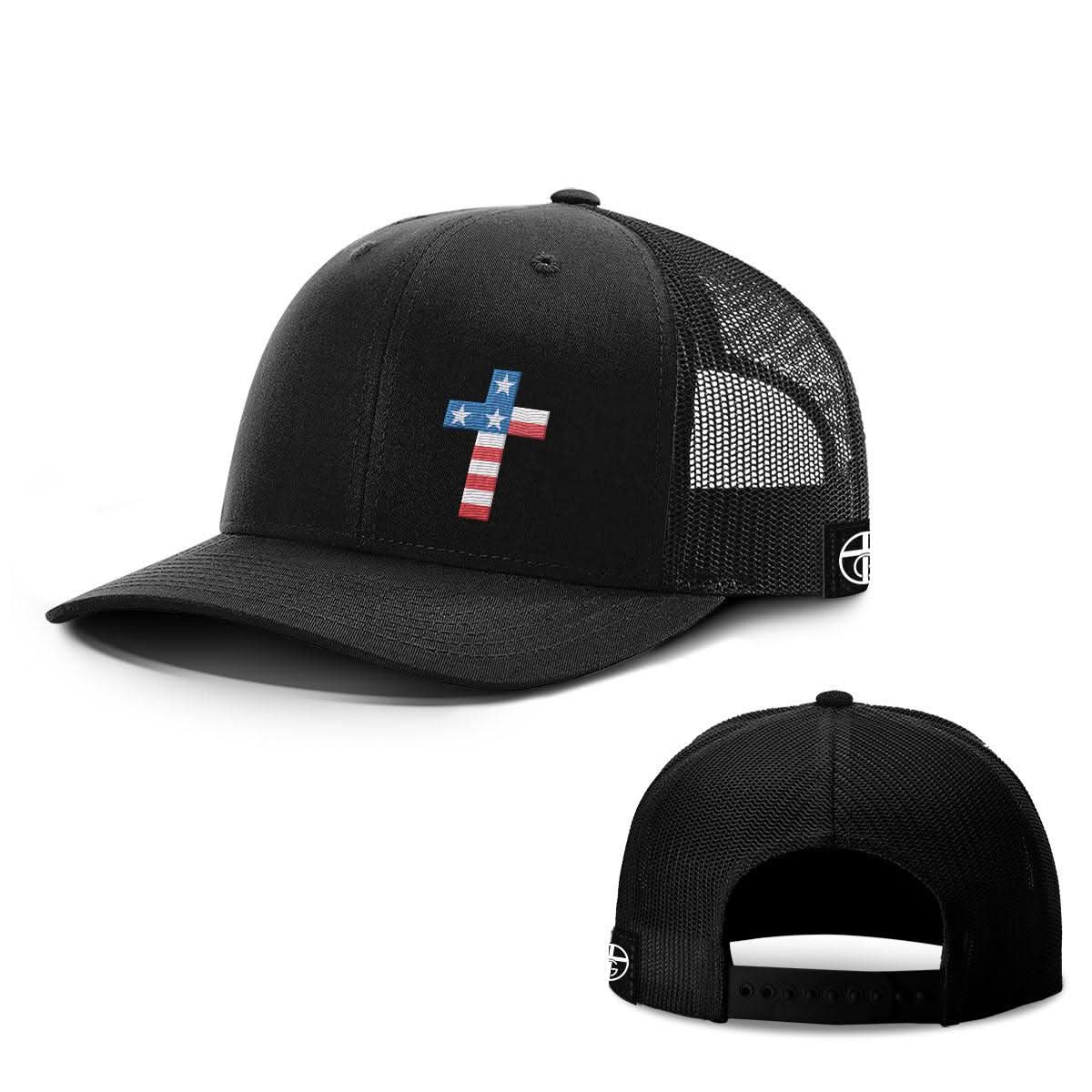 Buy USA Flag Cross Hats Online