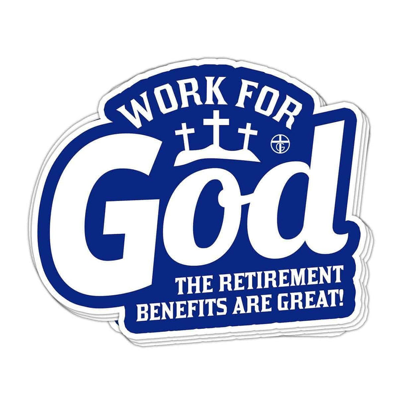 Buy Work for God Decals Online